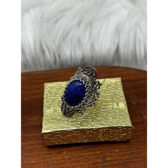 DGS | Jewelry | Vintage Dgs Sterling Silver Lapis Lazuli Telkari ...